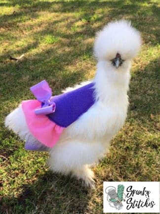 Ruffle Chicken Saddle