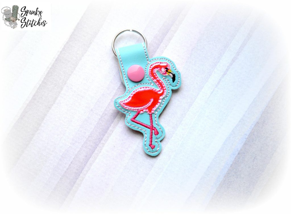 Flamingo Key Fob