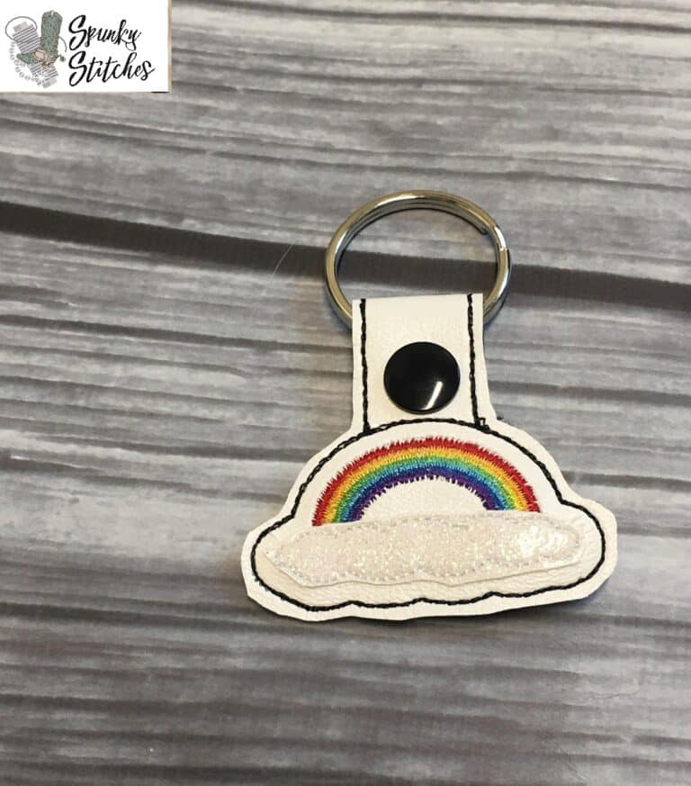 Rainbow Key Fob