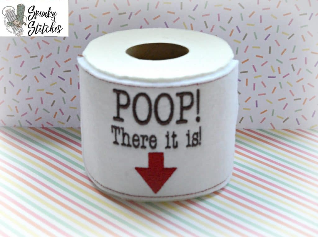Poop! There it is! Toilet Paper Wrap
