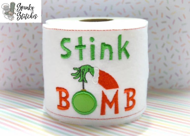 Stink Bomb Toilet Paper Wrap