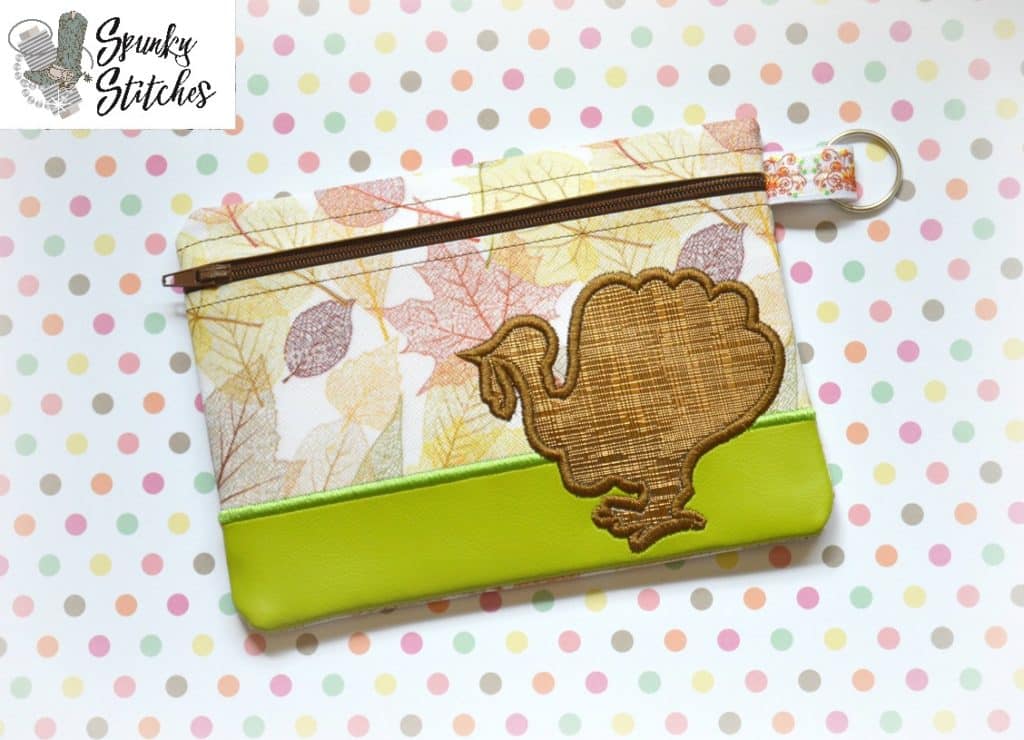Turkey Zipper Bag