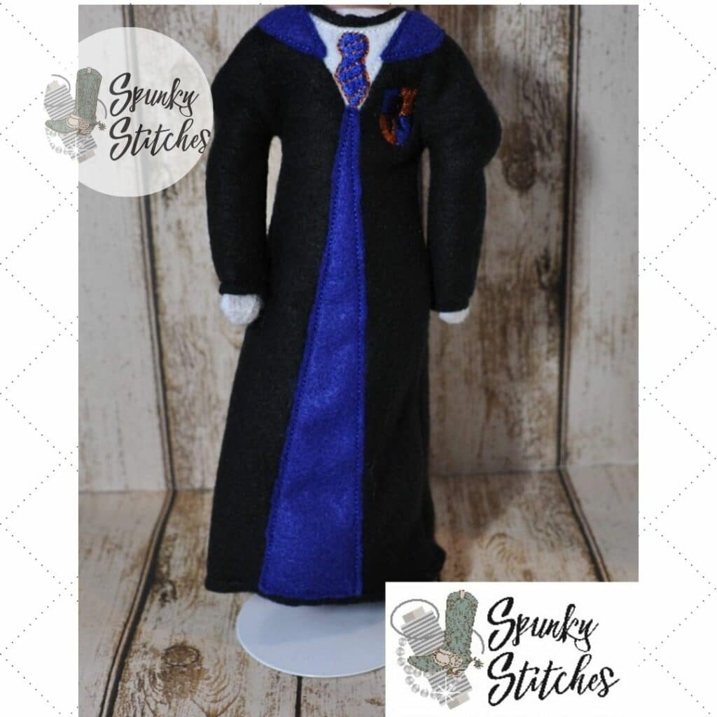 Elf Raven Robe Costume