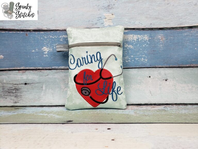 Caring for Life Zipper Bag