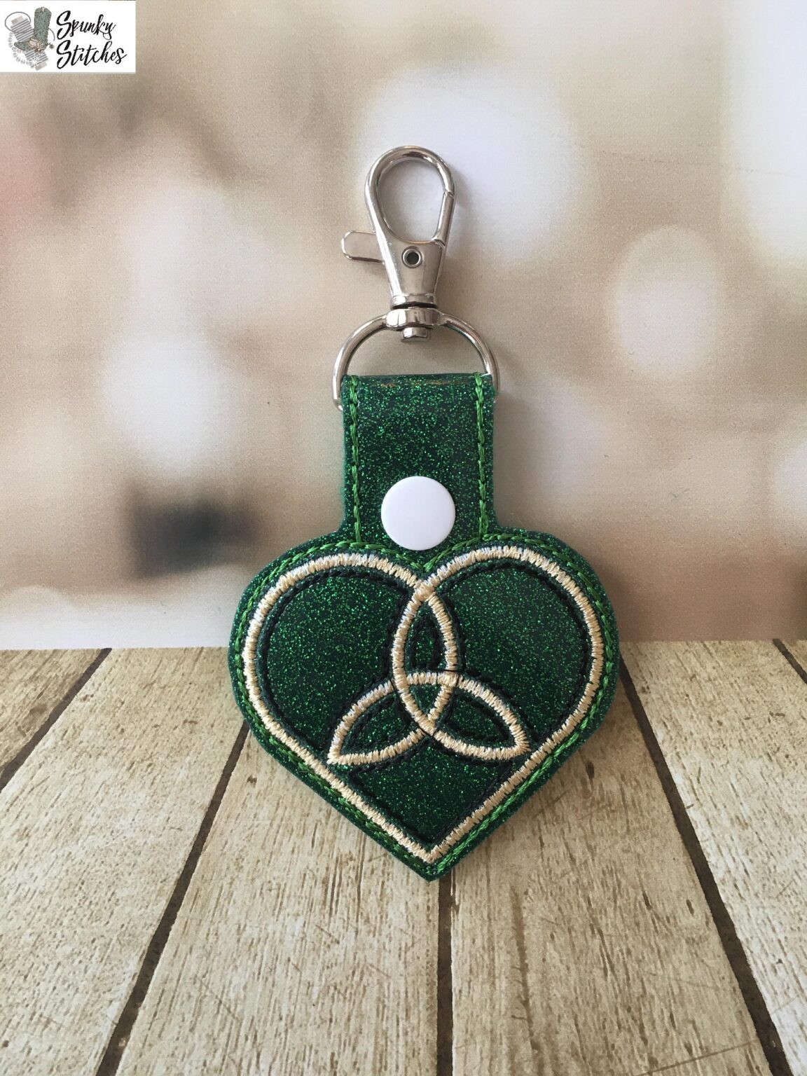 Celtic Heart Key Fob