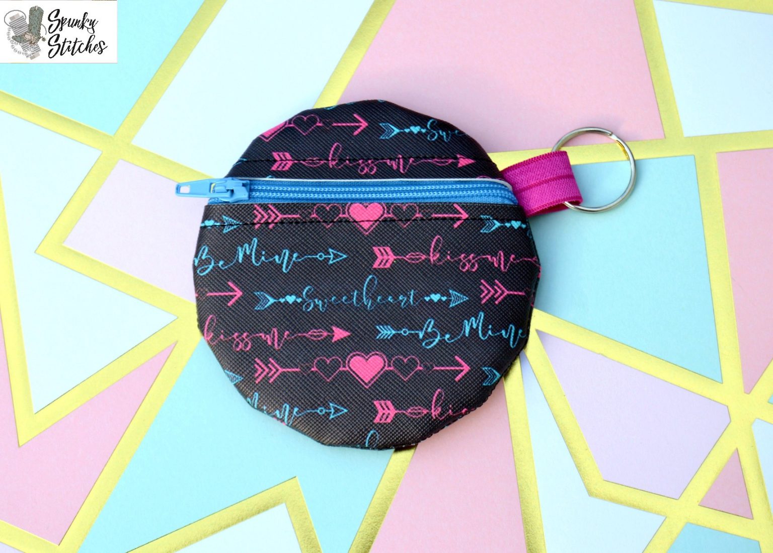 Small Top Circle Zipper Bag