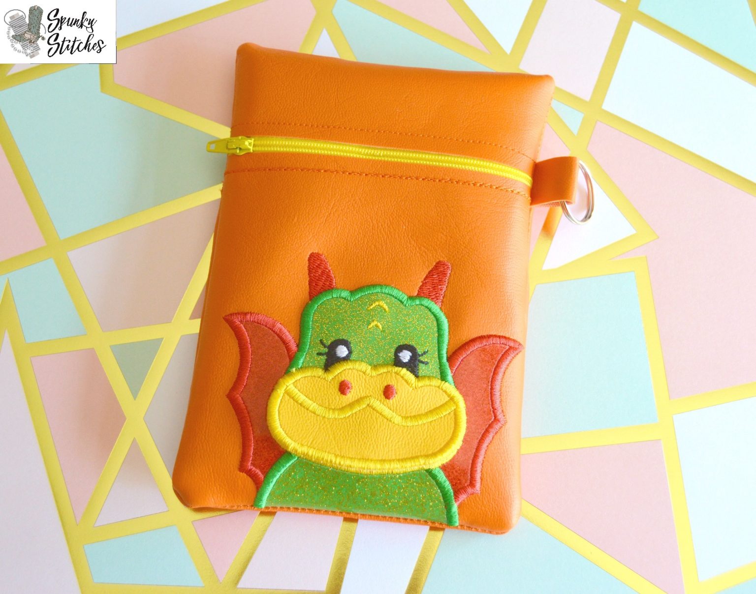 Dragon Flap Zipper Bag