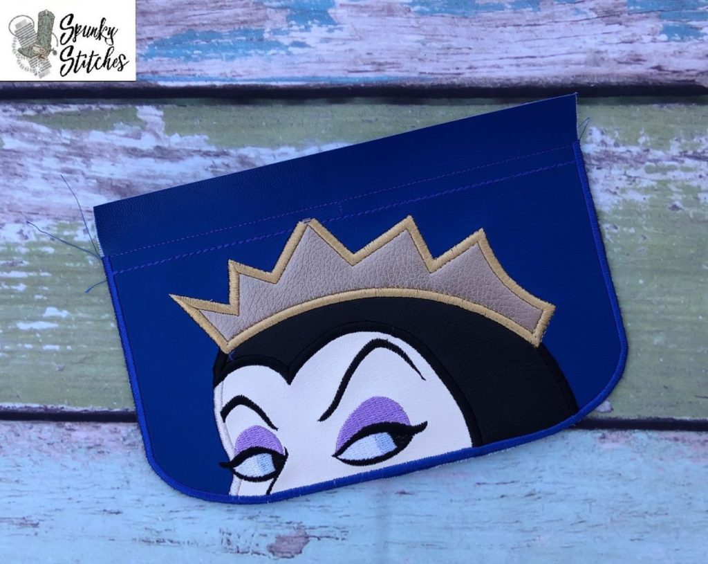 Evil Queen Trifold Zipper Wallet Top ADD ON (wallet isn’t included)
