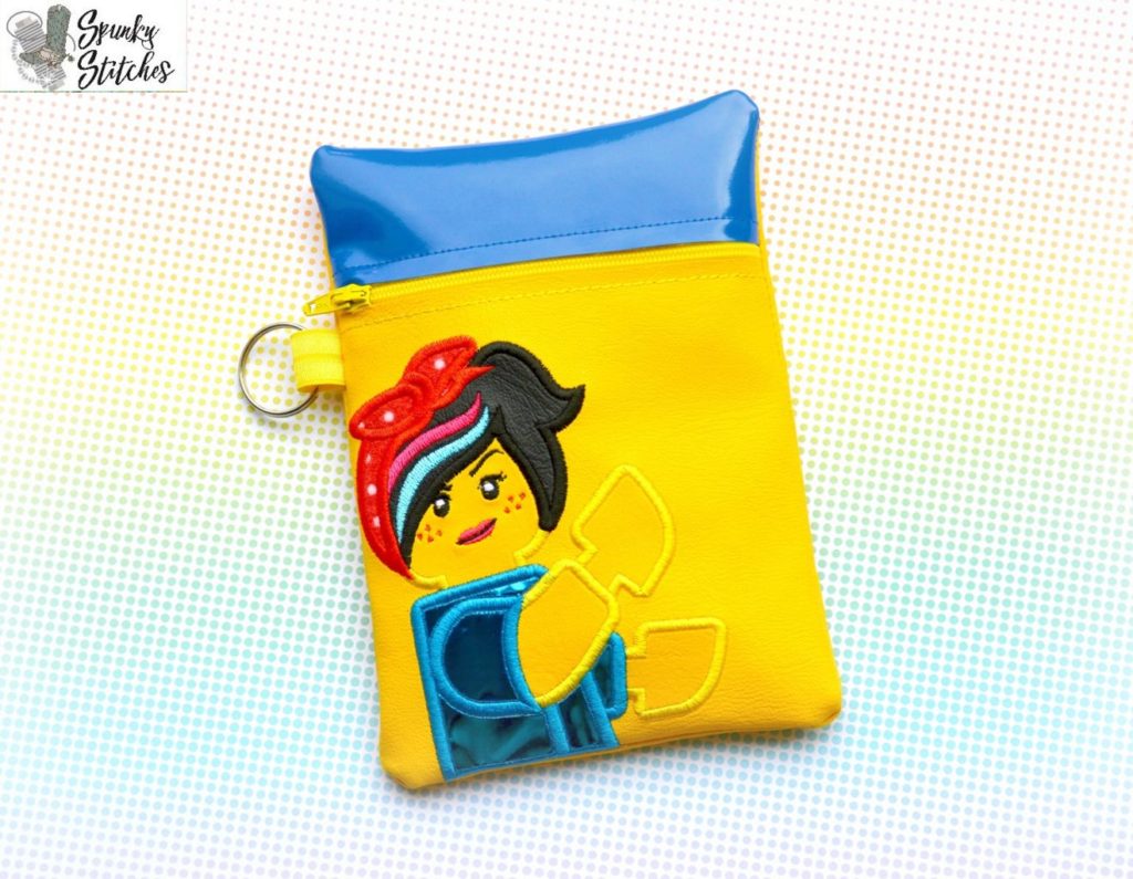 Lego Woman Zipper Bag