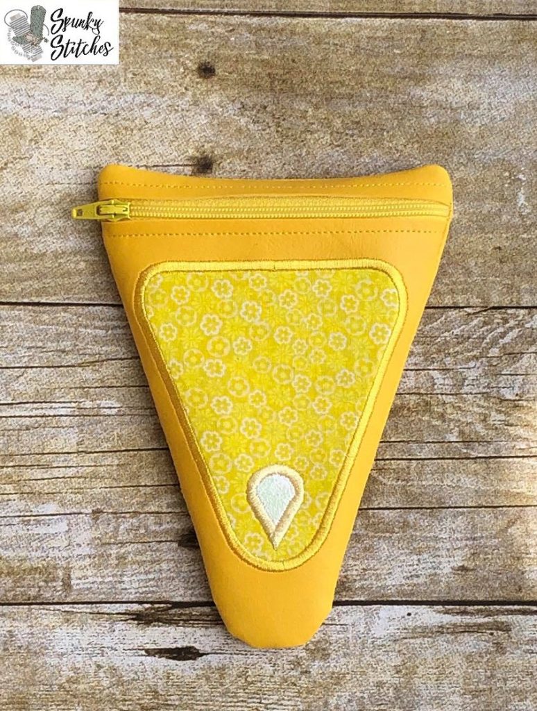 Lemon Slice Zipper Bag