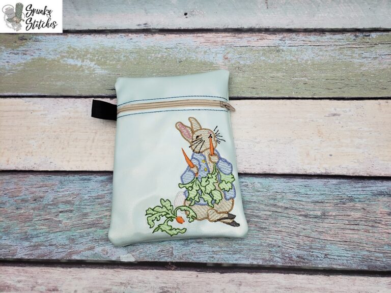 Triple Bunny Zipper Bag