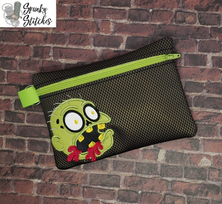 Zombie Zone Zipper Bag