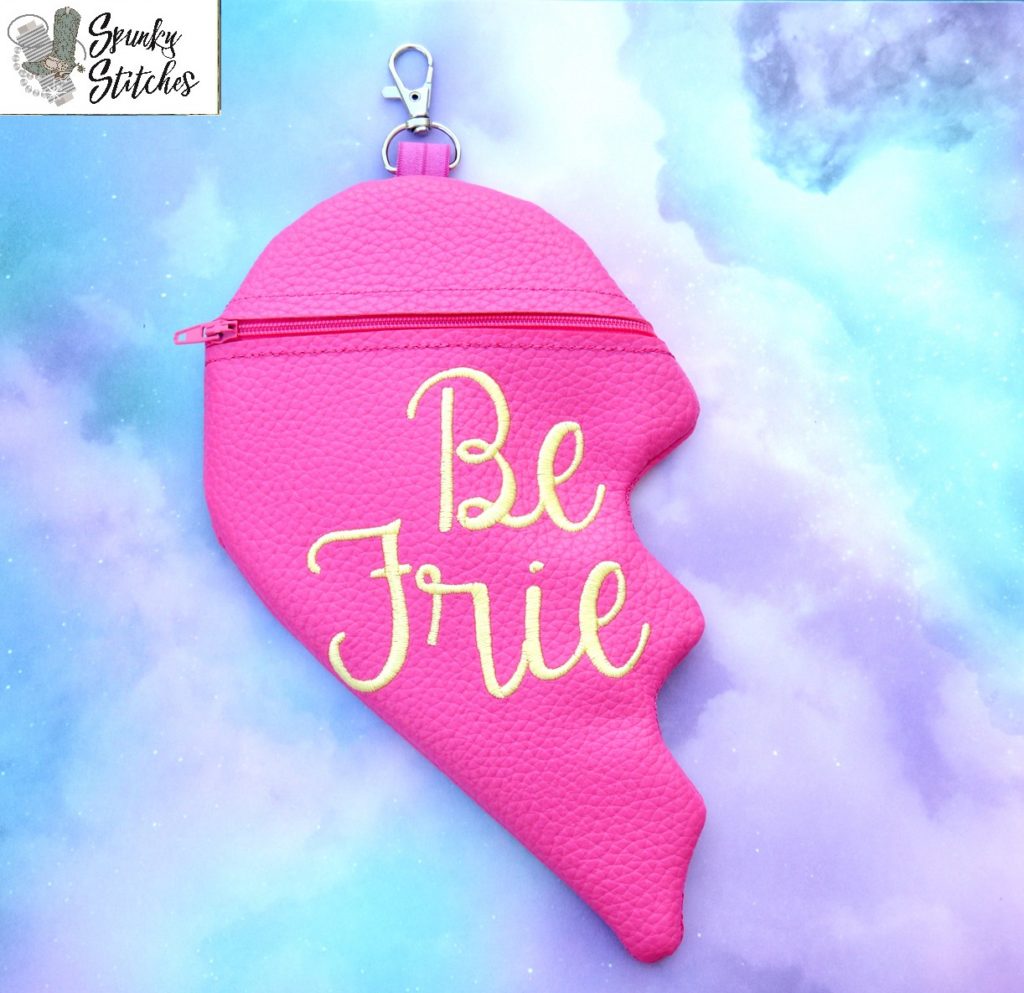 Best Friends BFF Zipper Bag