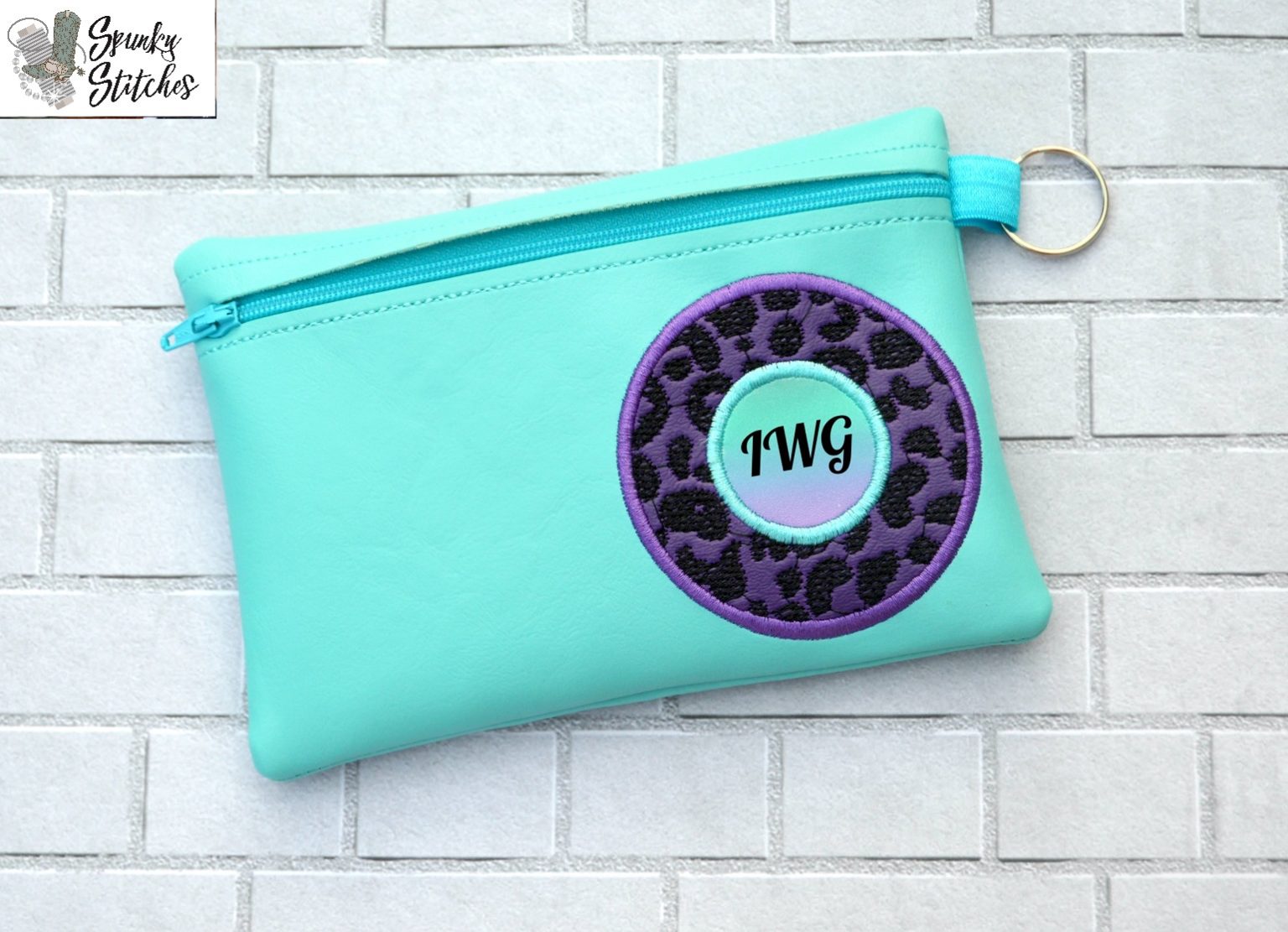 Cheetah Horizontal Zipper Bag