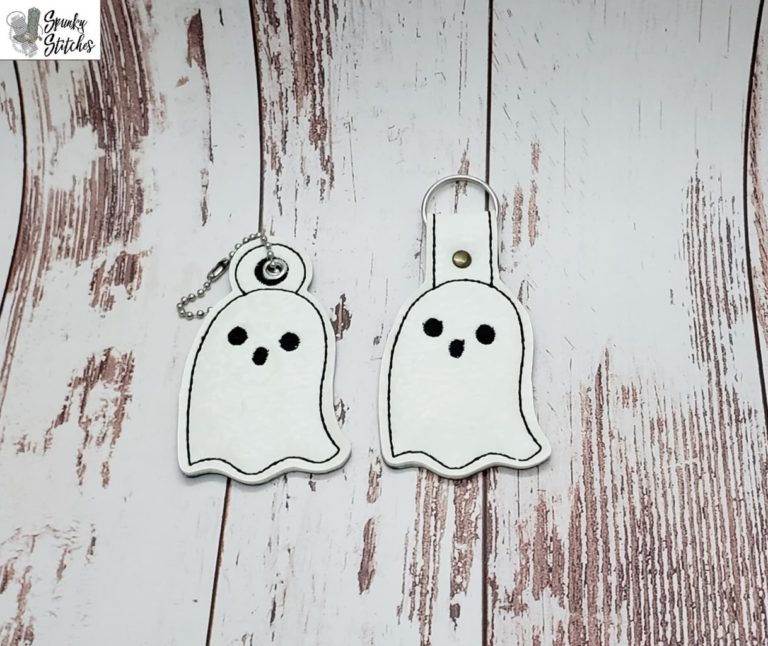 Ghost Key Fob and Zipper Pull