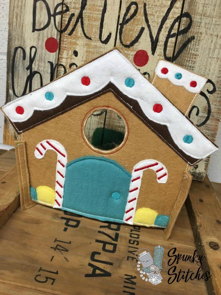 Elf Gingerbread House