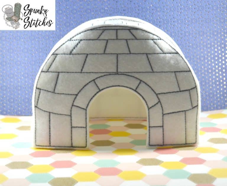 Elf Igloo and eskimo set.