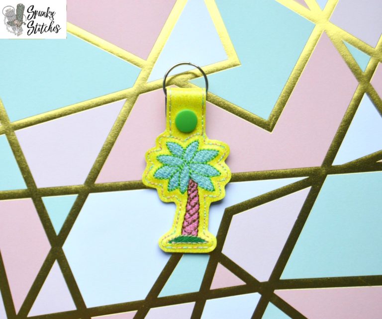 Palm Tree Key Fob