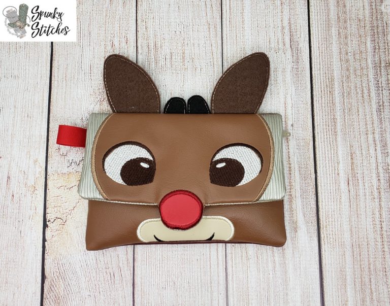 Rudolph Flap Zipper Bag