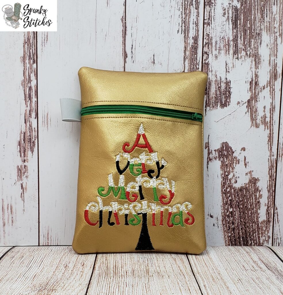 Christmas Tree Ornament Set of 3 (comes with plaid, leopard and plain)