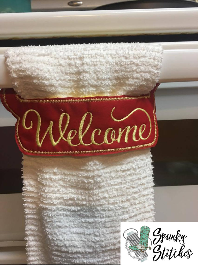 Welcome Towel Holder