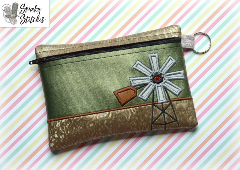 Windmill Zipper Bag