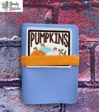 25 Cent Pumpkin Mini Notebook Cover