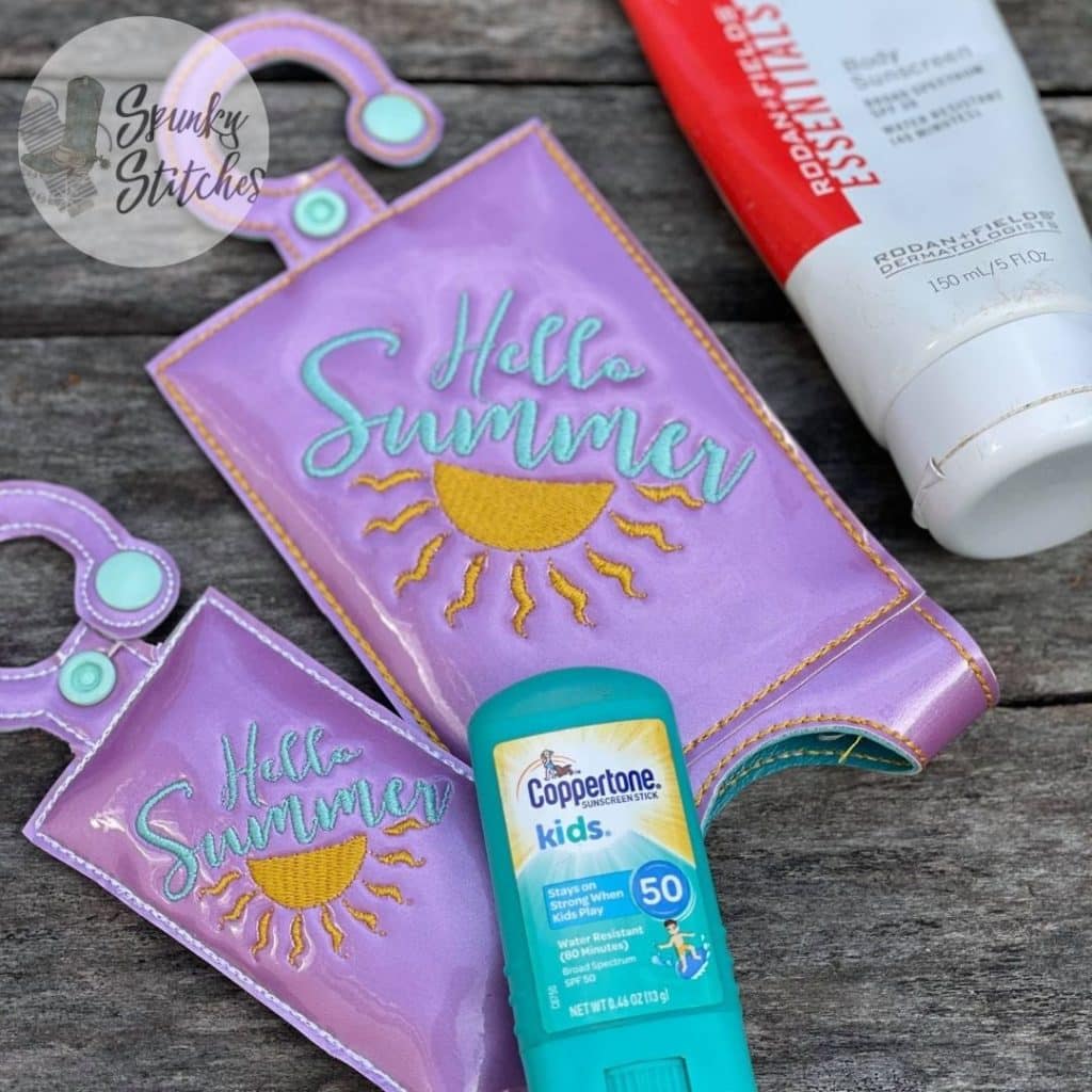 Summer Loving Sunscreen Holder