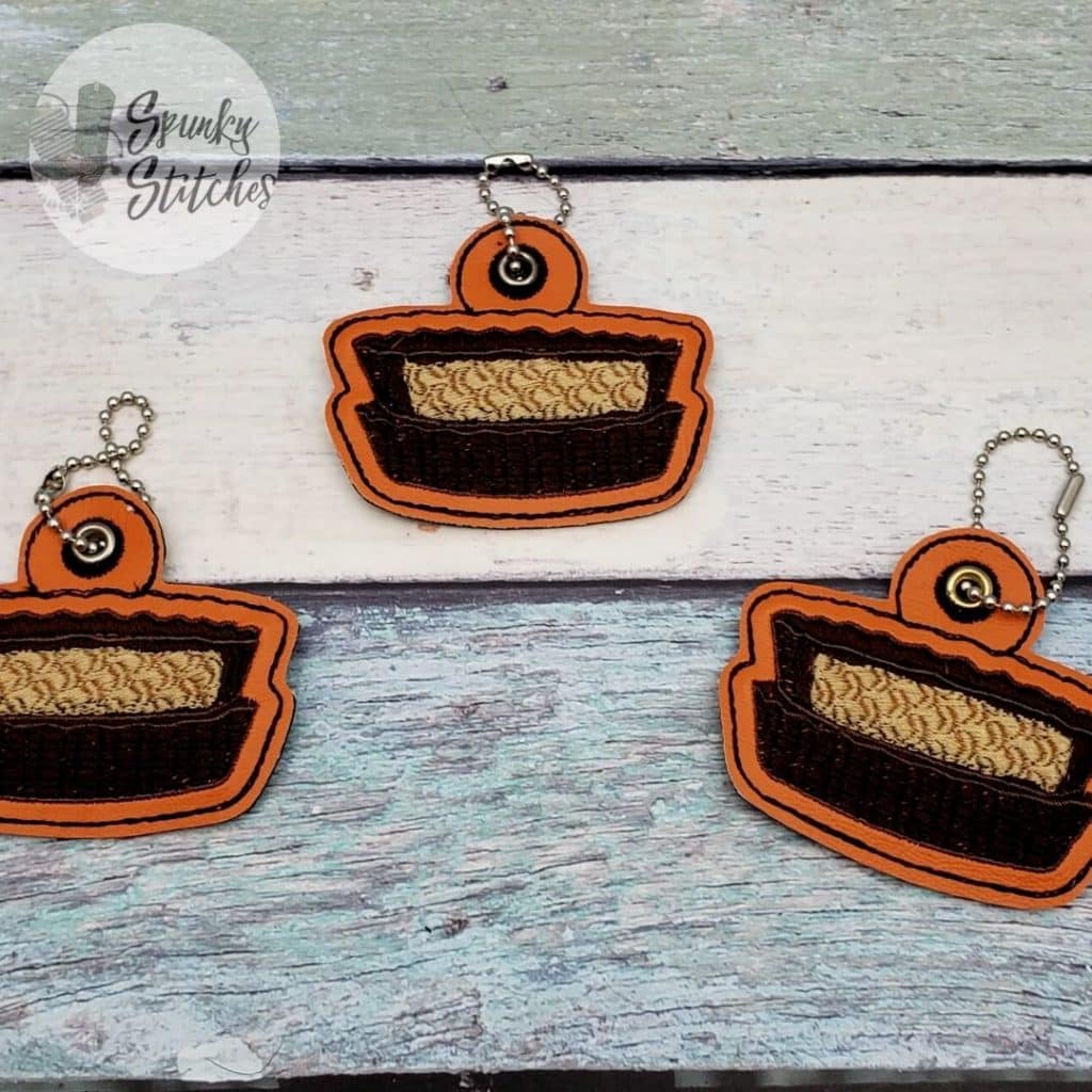 Peanut Butter Candy Key Fob and Zipper Pull