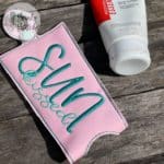 Sun Kissed Sun Screen Holder