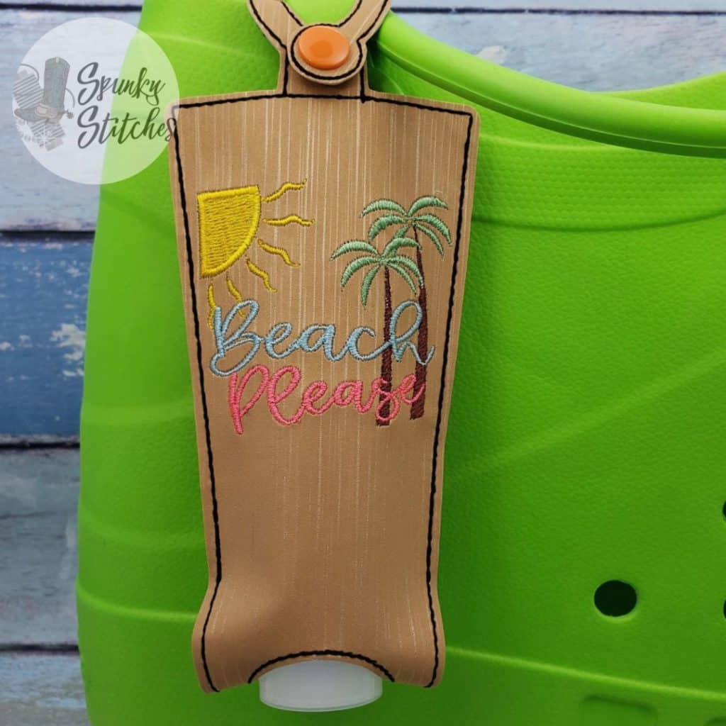 Beach Please Sunscreen Holder