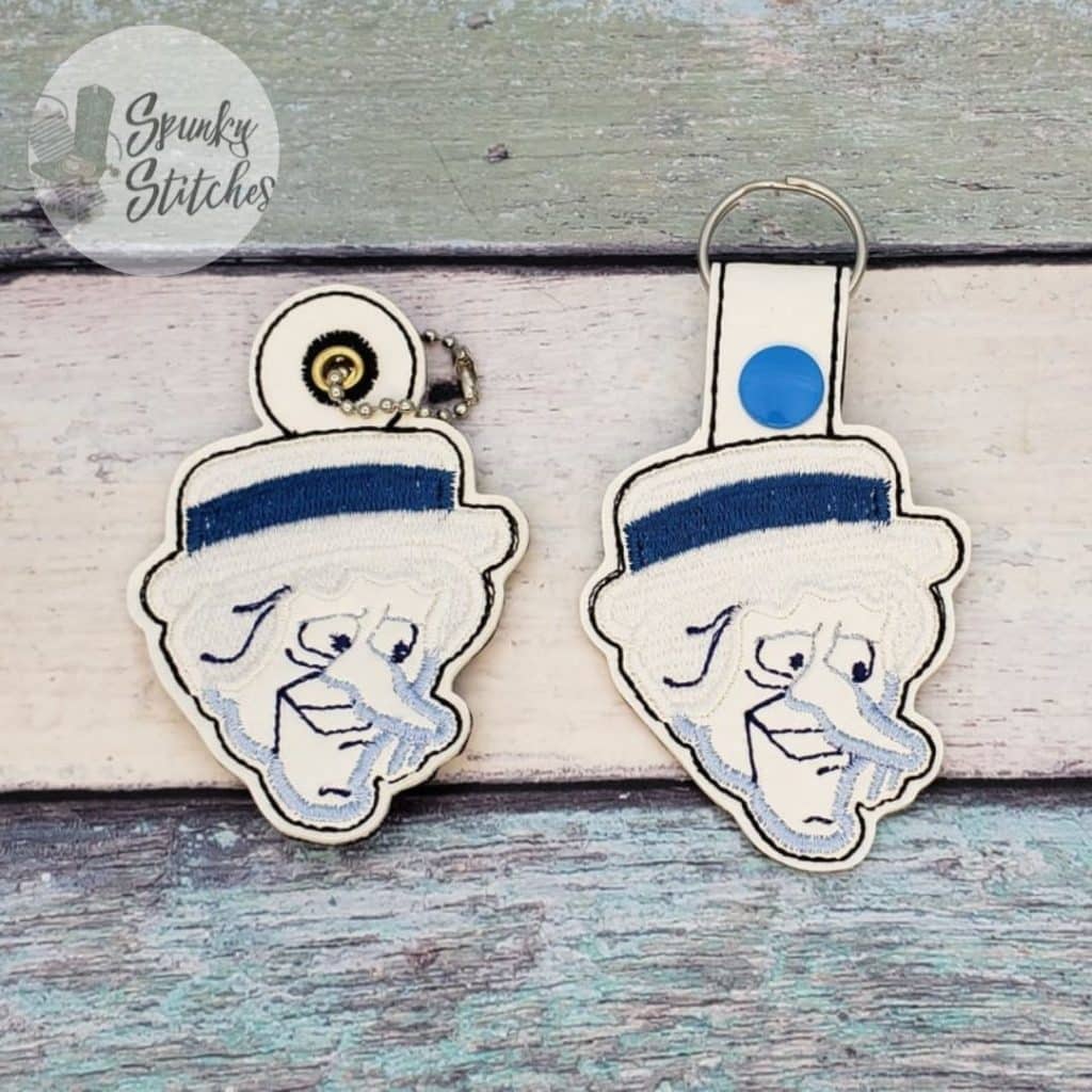 Grinch Please Key Fob and Zipper Pull