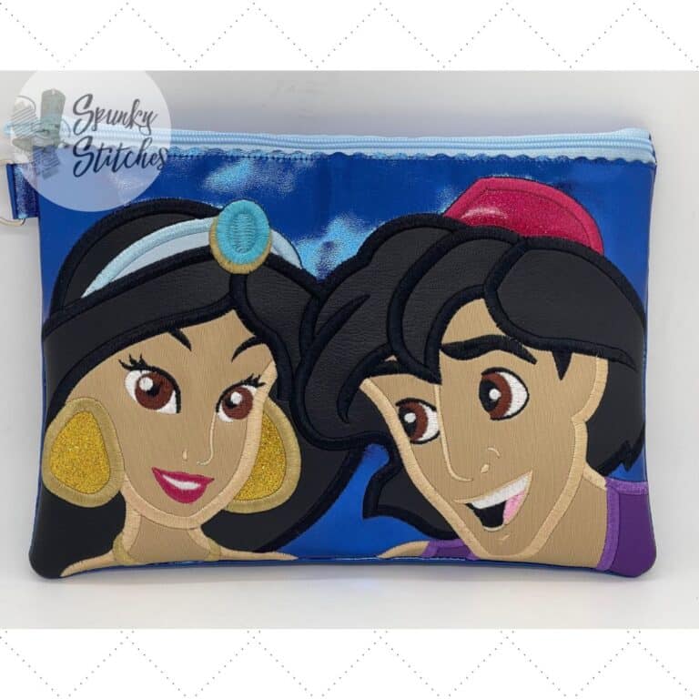 Desert Princess and Boyfriend Zipper Bag