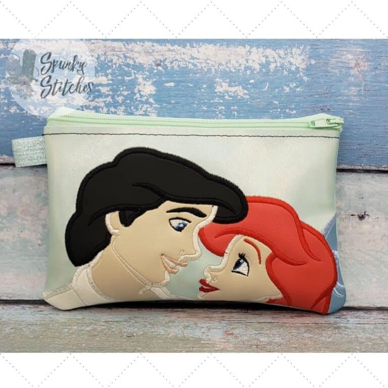 Toddler Princess Mermaid Zipper Bag