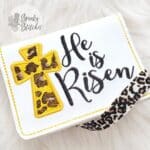 He Is Risen Mini Notebook Cover