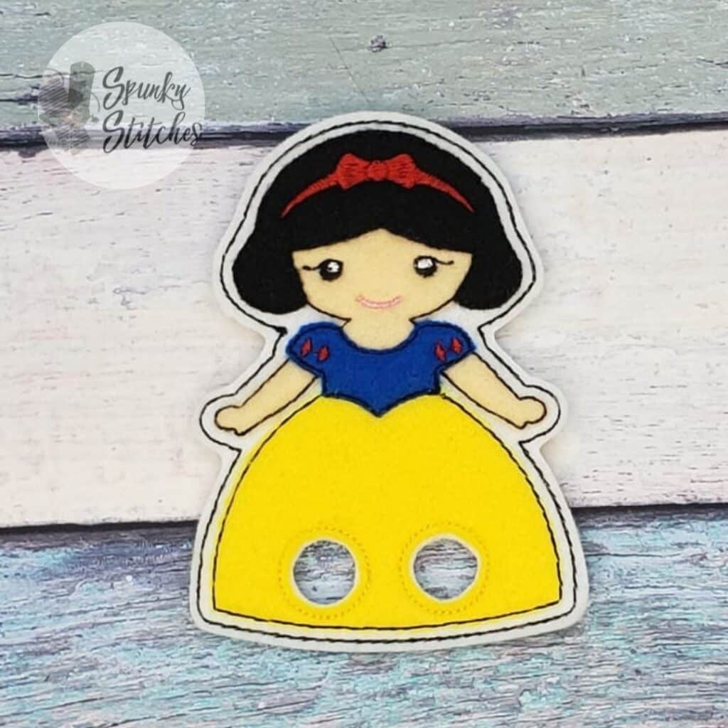 Dwarf Princess Two Finger Puppet