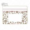 Leopard Paw Print Mini Notebook Cover