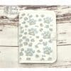 Leopard Paw Print Mini Notebook Cover