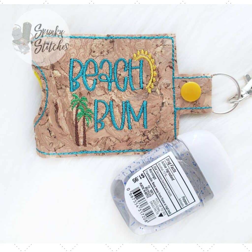 Jack Sanitizer Holder Key Fob