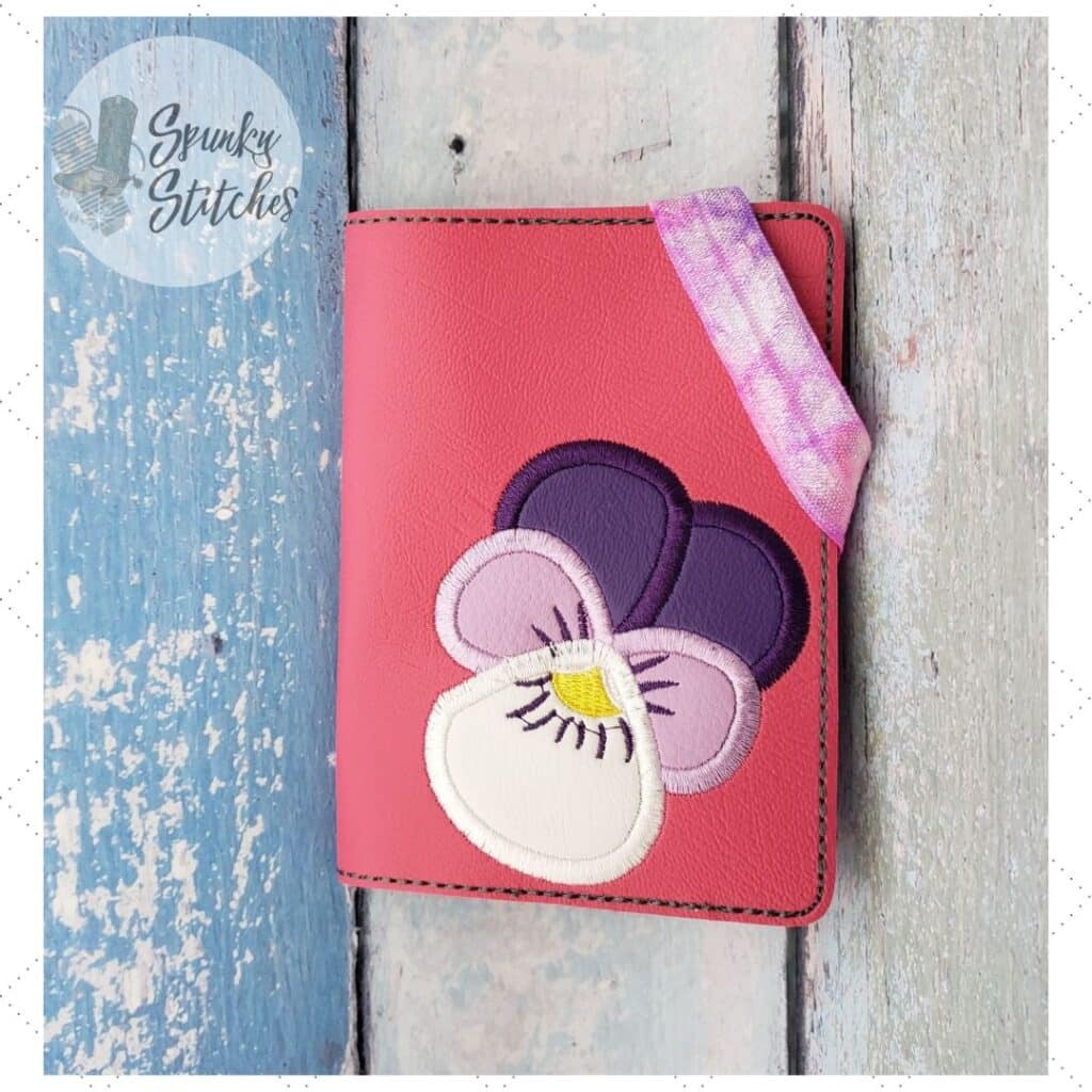 Pansy Mini Notebook Cover
