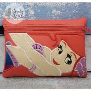 Princess Face Zipper Bag Retiring Designs Bundle (download after purchase!)