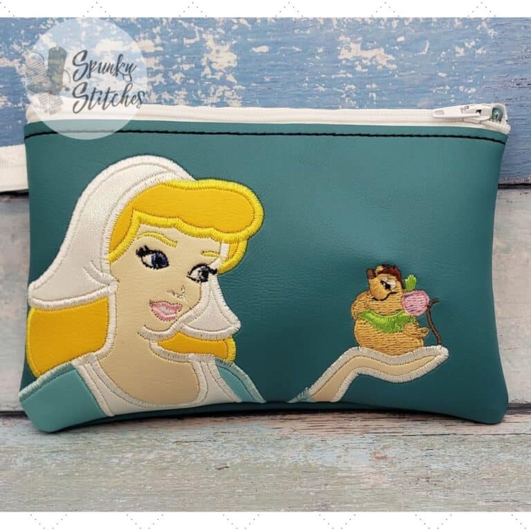 Princess Face Zipper Bag Retiring Designs Bundle (download after purchase!)