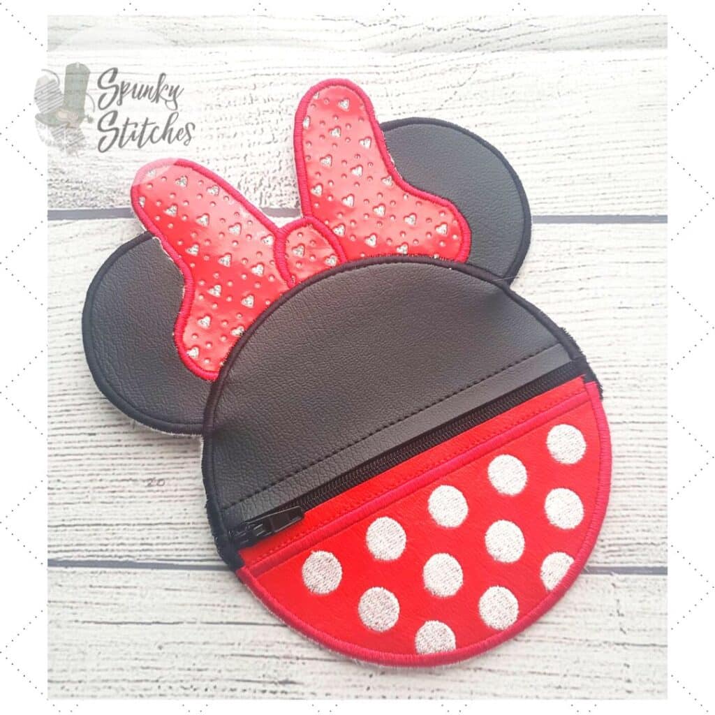 Girl Mouse Zipper Bag