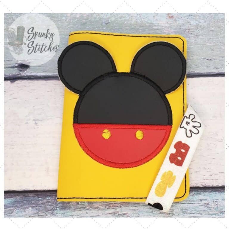 Boy Mouse Mini Notebook Cover