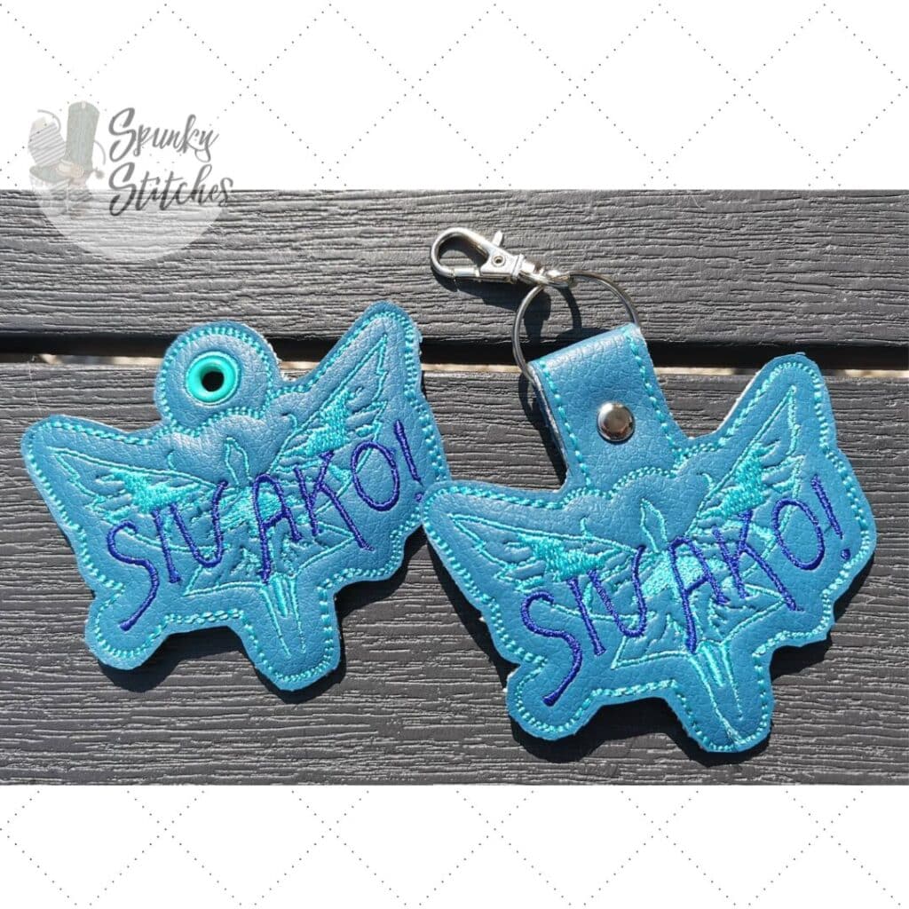 girl mouse Mouse Key Fob