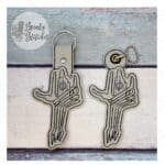 Black Sword Key Fob and Zipper Pull