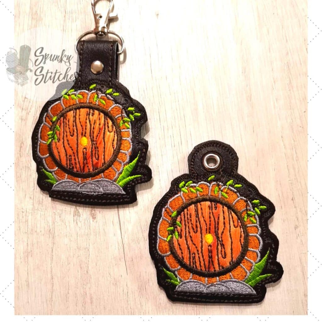 Black Sword Key Fob and Zipper Pull