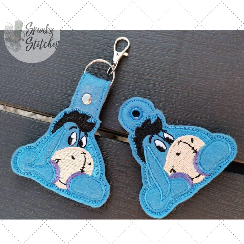 girl mouse Mouse Key Fob