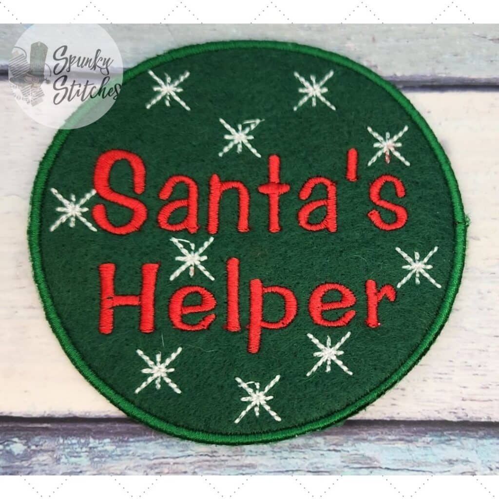 Santa’s Helper Badge Set