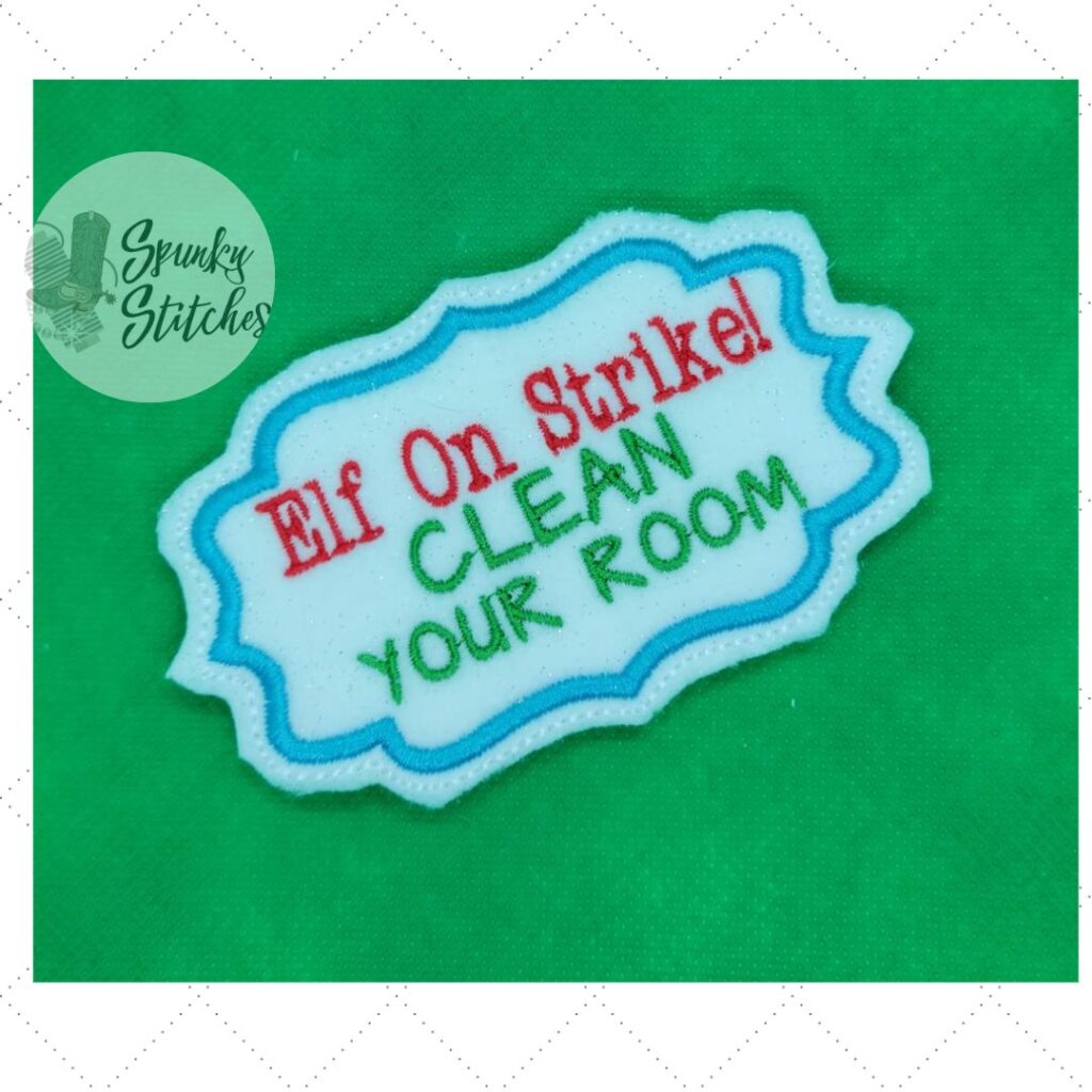 Elf Clean Your Room Sign